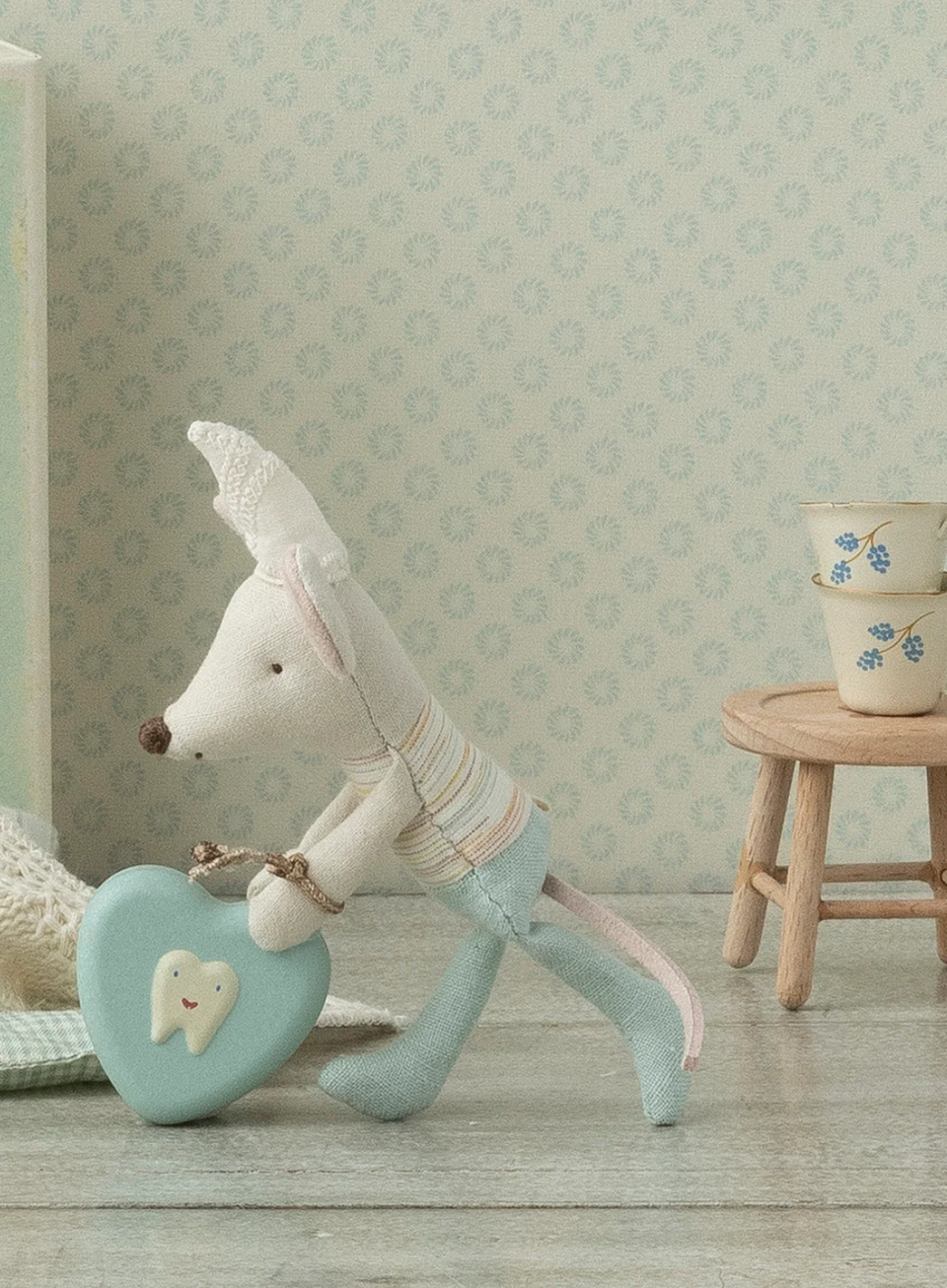 Tooth Box Small in Mint from Maileg