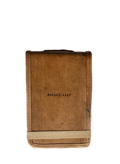 Sugarboo & Co Mini Bucket List Leather Journal